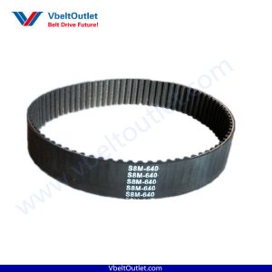 STD S8M-640 80 Teeth Timing Belt Replacement or STD 640-S8M